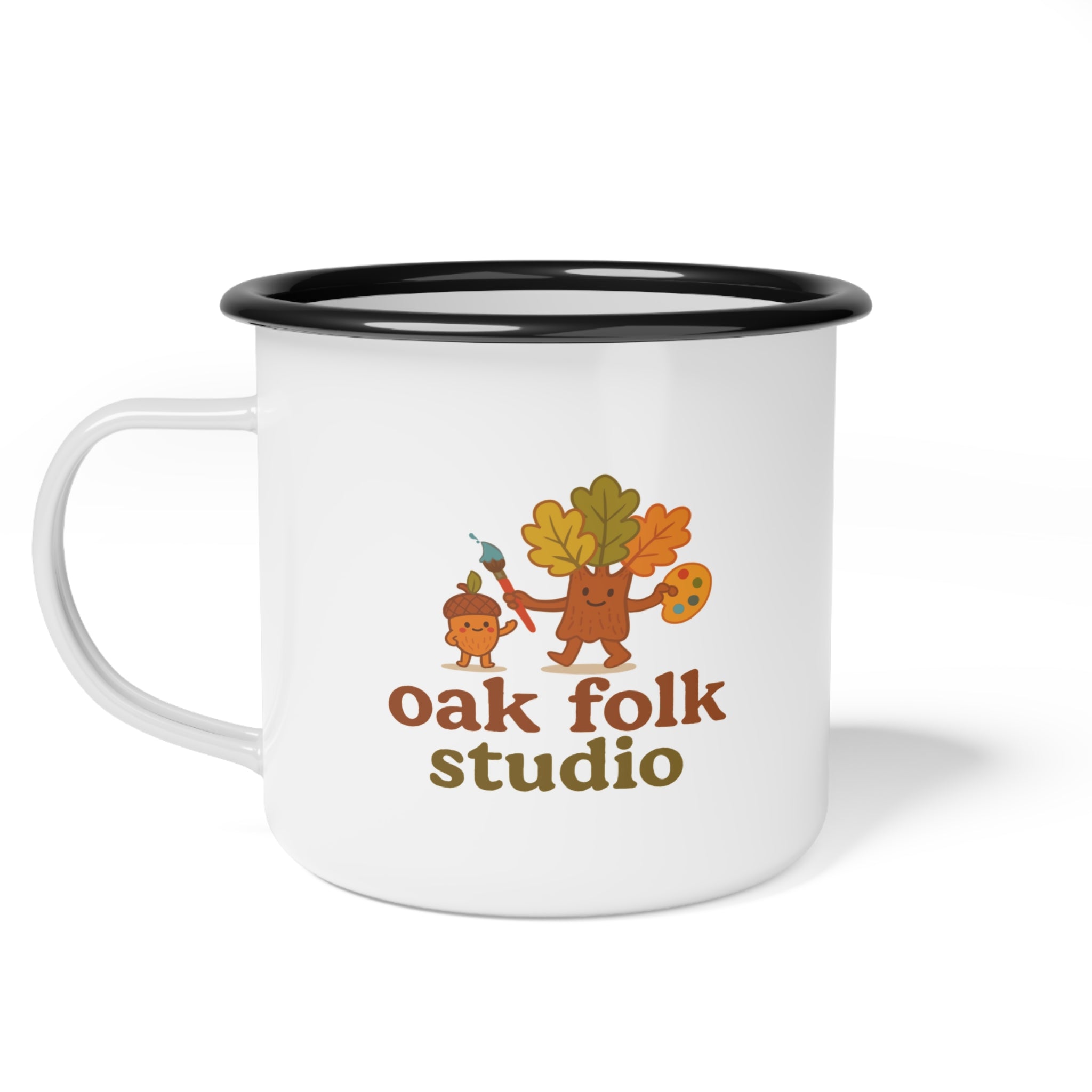 🌱Sprout's Shoppe: Enamel Camp Cup🌱 – Oak Folk Studio