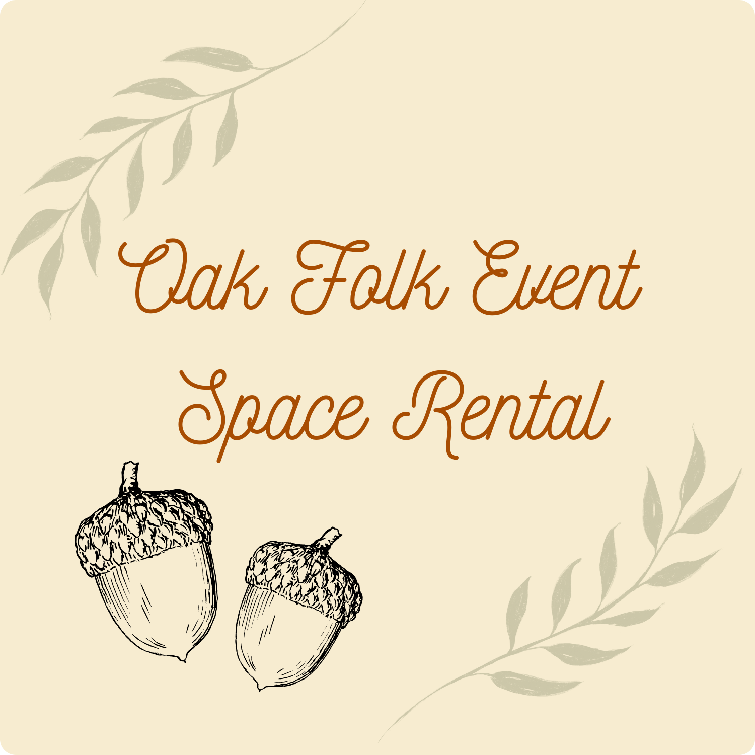 🌱Oak Folk Event Space Rental🌱 – Oak Folk Studio